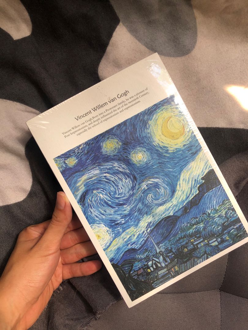 Van Gogh Blank Journal, Hobbies & Toys, Stationary & Craft, Craft ...