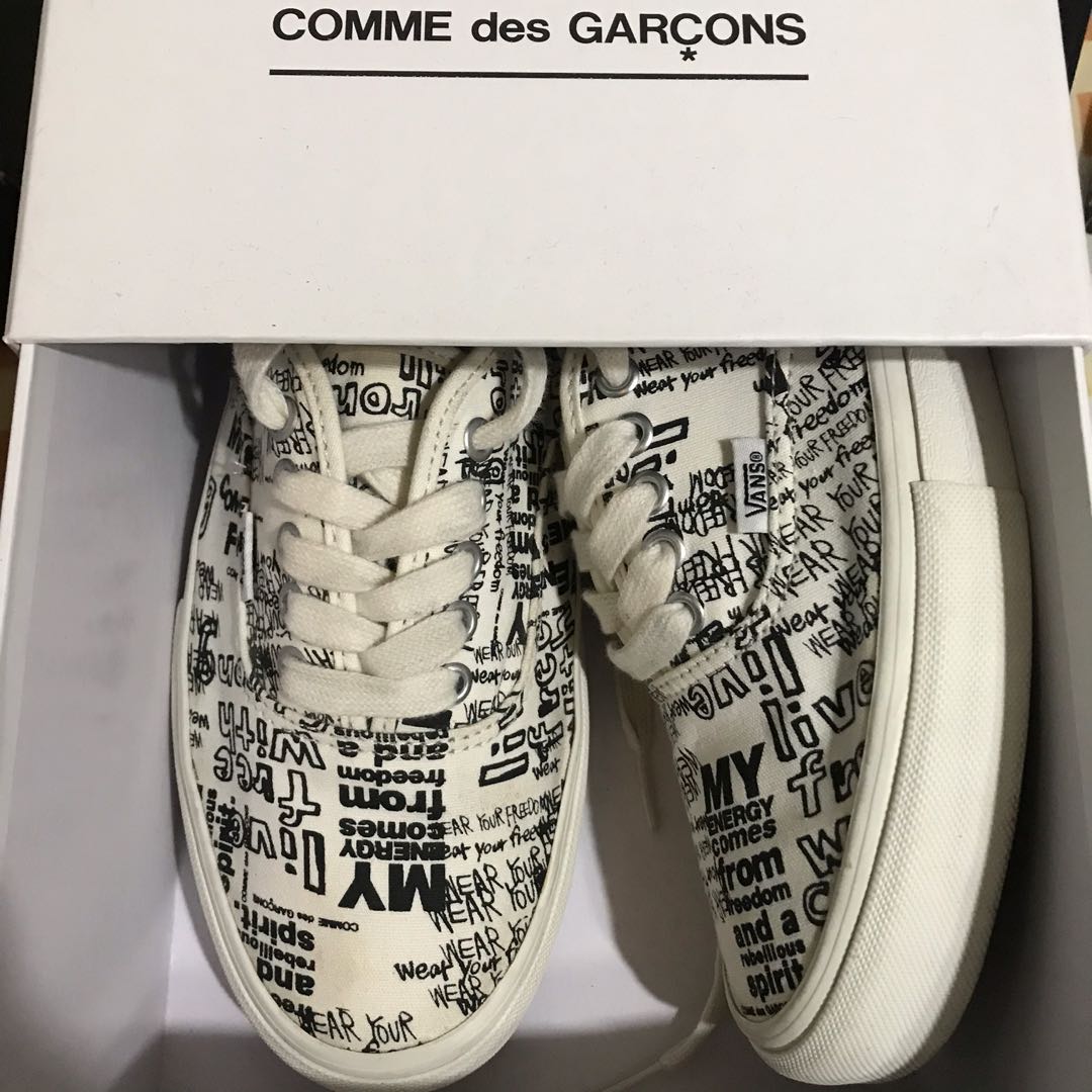 Vans x CDG Authentic LX, Men's Fashion, Footwear, Sneakers on Carousell