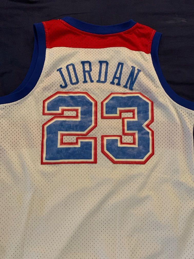 Vintage Michael Jordan Washington Bullets Jersey, Men's Fashion, Tops ...