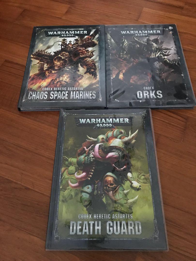 Warhammer 40k faction books, Hobbies & Toys, Toys & Games on Carousell