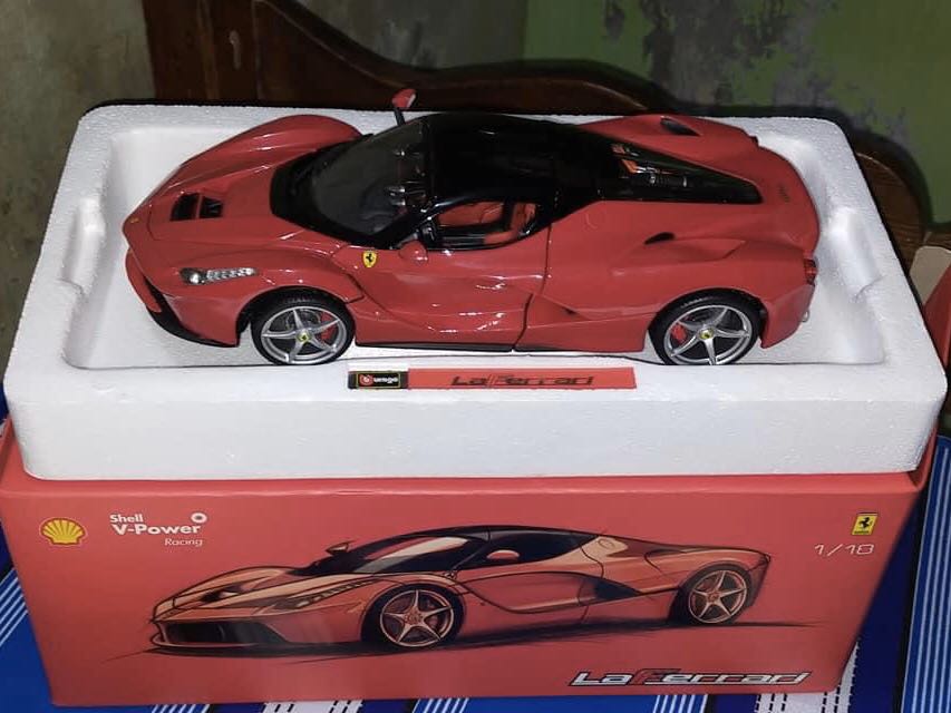 1:18 SHELL FERRARI LAFERRARI diecast model car, Hobbies & Toys, Toys ...