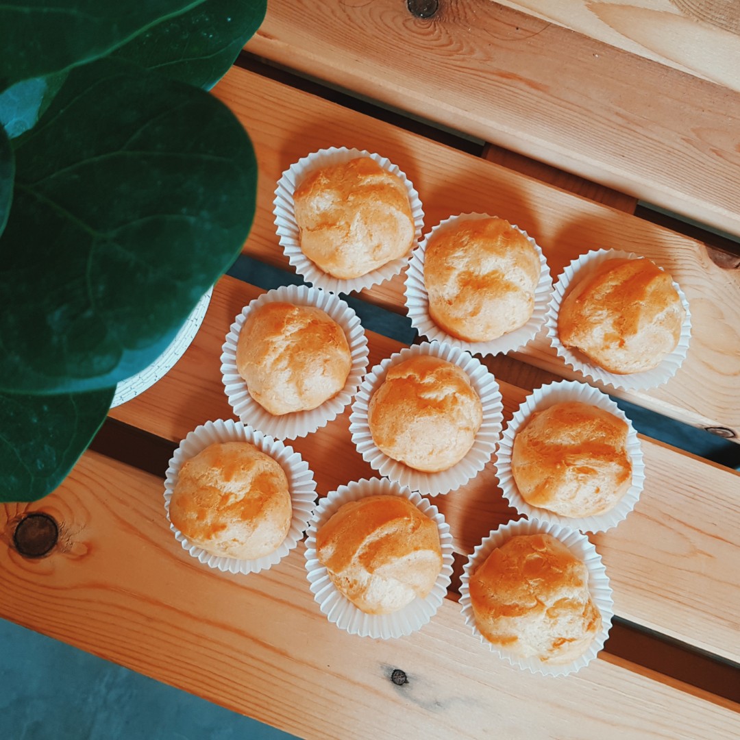 Halal Custard Puffs, Food & Drinks, Homemade Bakes on Carousell
