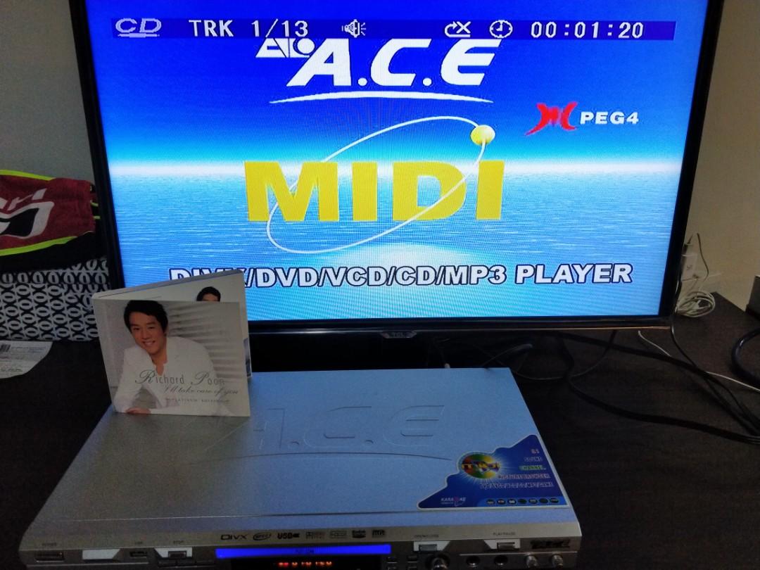 ACE DVD CD USB Player BARELY USED, Hobbies & Toys, Music & Media, Music ...