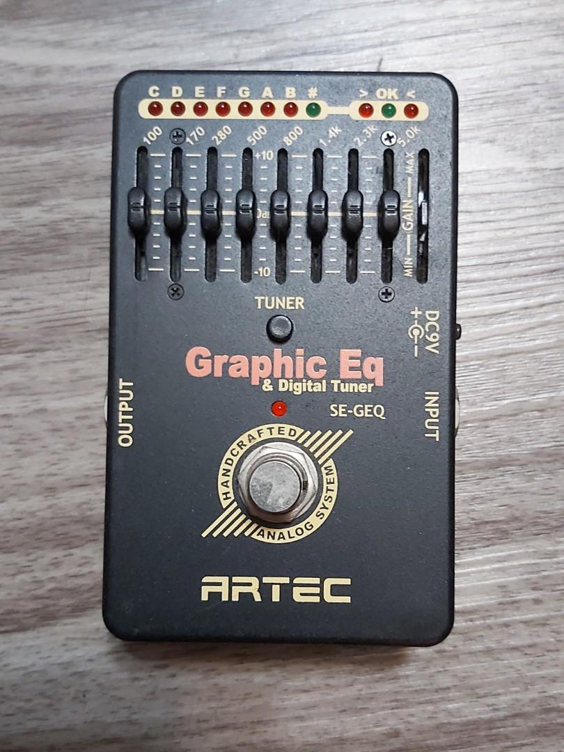 Artec Graphic EQ / Digital Tuner, Hobbies & Toys, Music & Media ...