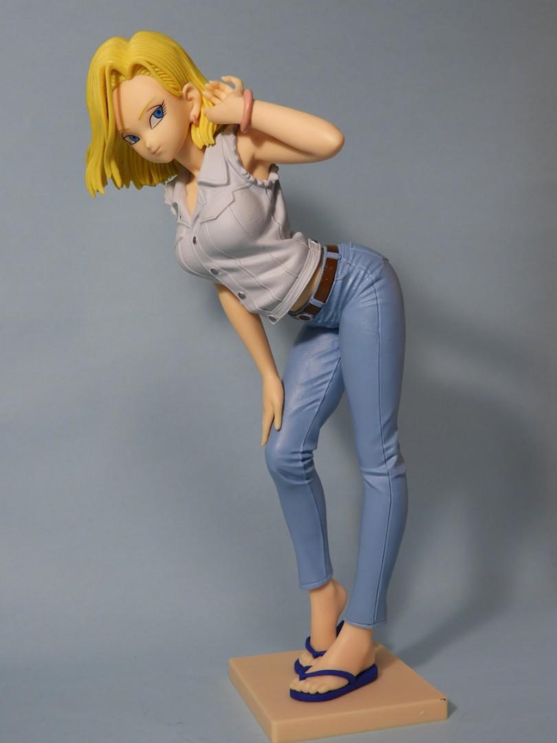 Authentic Dragon Ball Z Glitter & Glamours Android 18 Prize B, Toys ...
