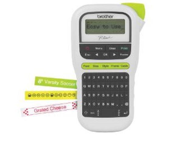 Brother P-Touch PTH110 Electronic Portable Labeler Label Maker Printer ...