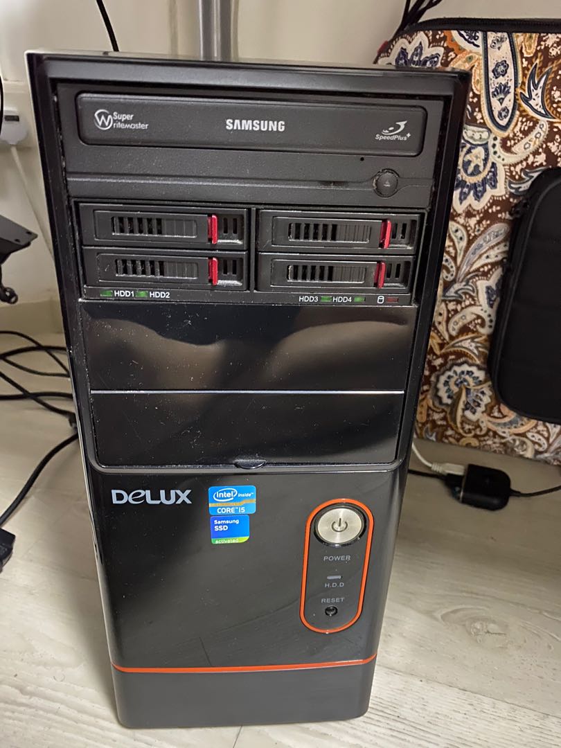 CPU case mid tower, Computers & Tech, Parts & Accessories, Computer ...