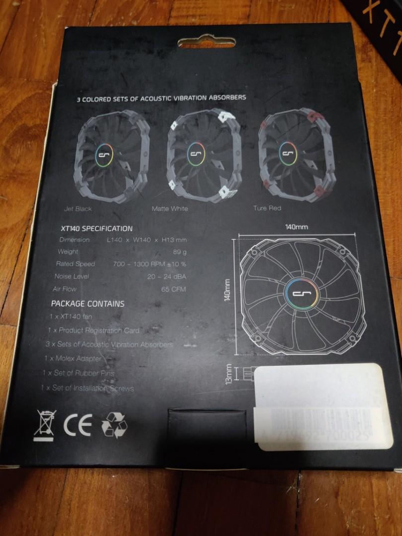 Cryorig XT140 Fan 140mm, Computers & Tech, Parts & Accessories ...