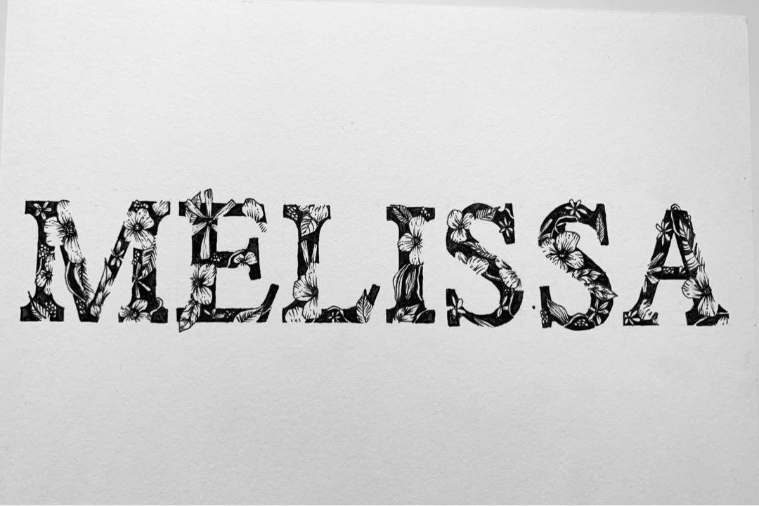 Custom Name Drawing, Hobbies & Toys, Art & Prints on Carousell