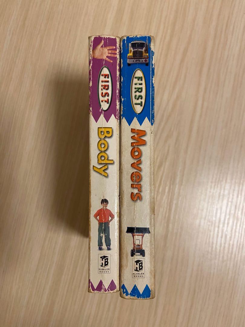 幼兒英文圖書兩本 (First Body, First Mighty Movers) Hinkler English Books (2 pcs ...