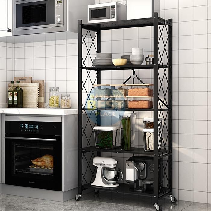 Foldable shelf rack storage rack cabinet shelving metal ikea, Furniture ...