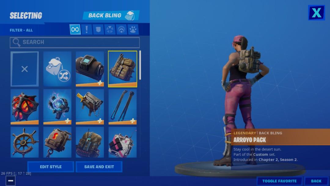 Fortnite account stack with save the world, Toys & Games, Video Gaming ...