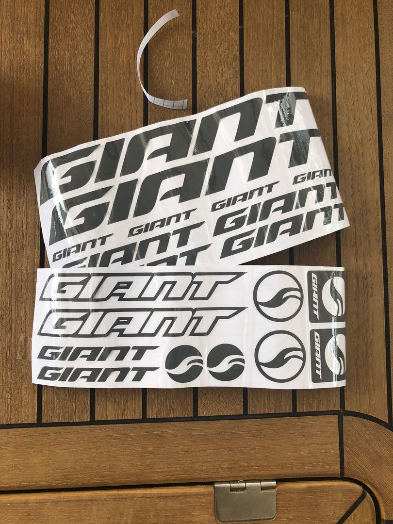 Giant frame decals, Sports Equipment, Bicycles & Parts, Bicycles on ...