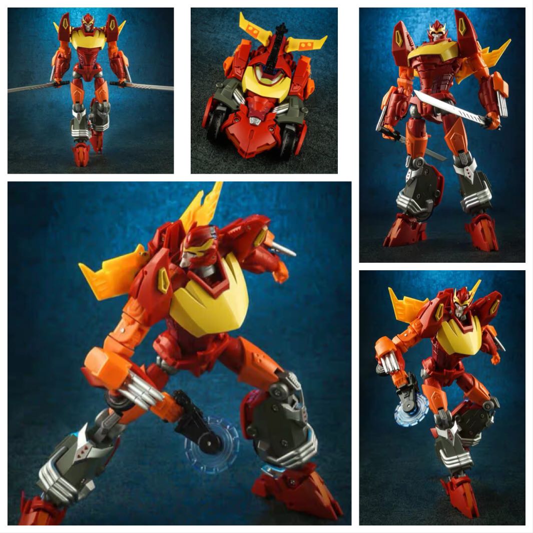 [GSS Summer Sale] Transformers SXS - R-04 R04 Hot Flame (aka IDW ...