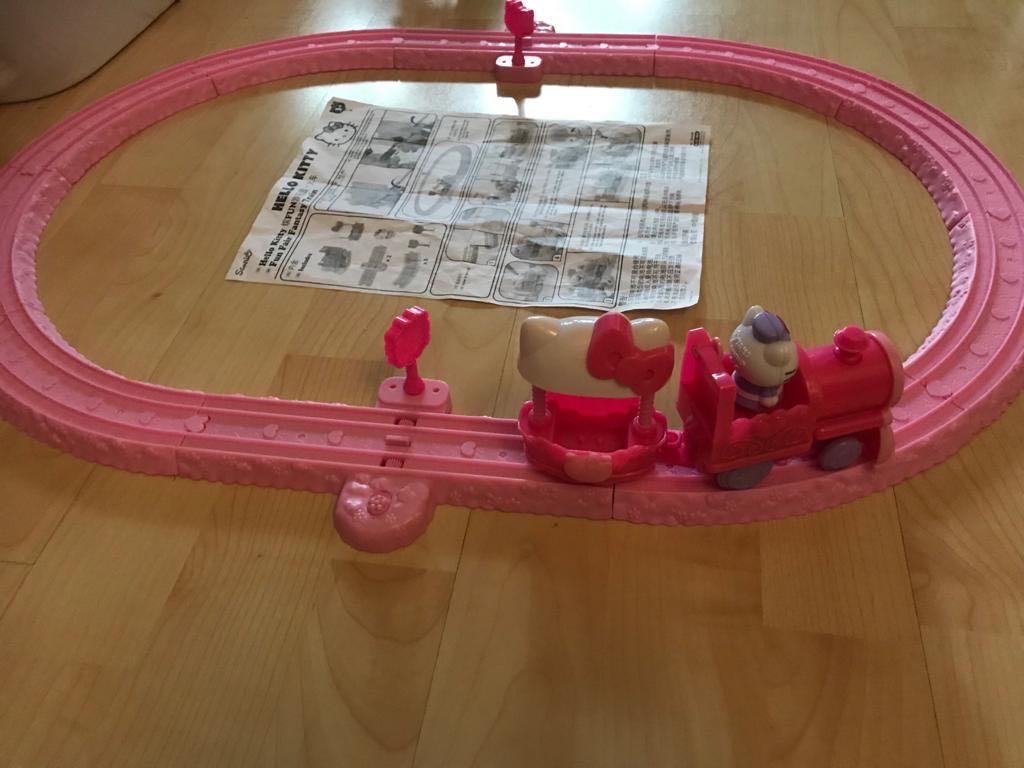 Hello Kitty Train set, Hobbies & Toys, Toys & Games on Carousell