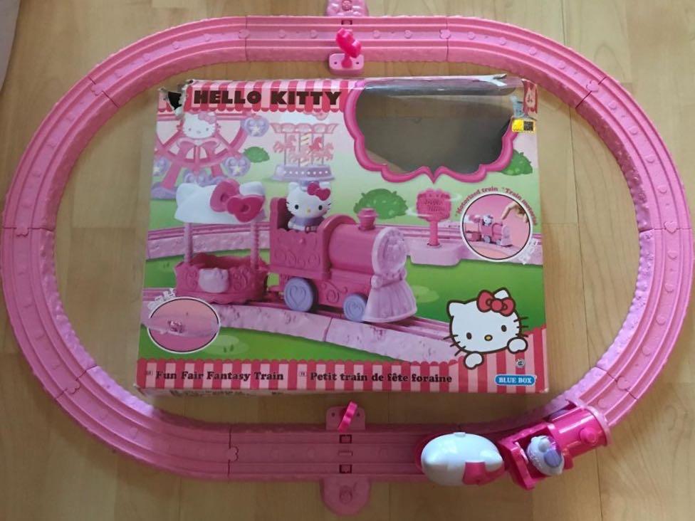 Hello Kitty Train set, Hobbies & Toys, Toys & Games on Carousell