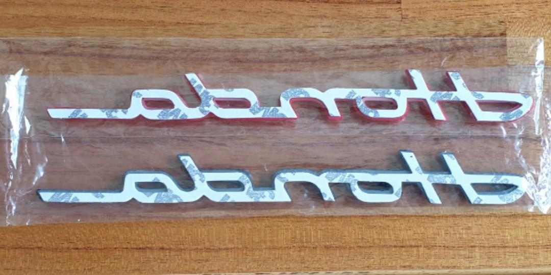 Honda Cursive Emblem, Car Accessories, Accessories on Carousell