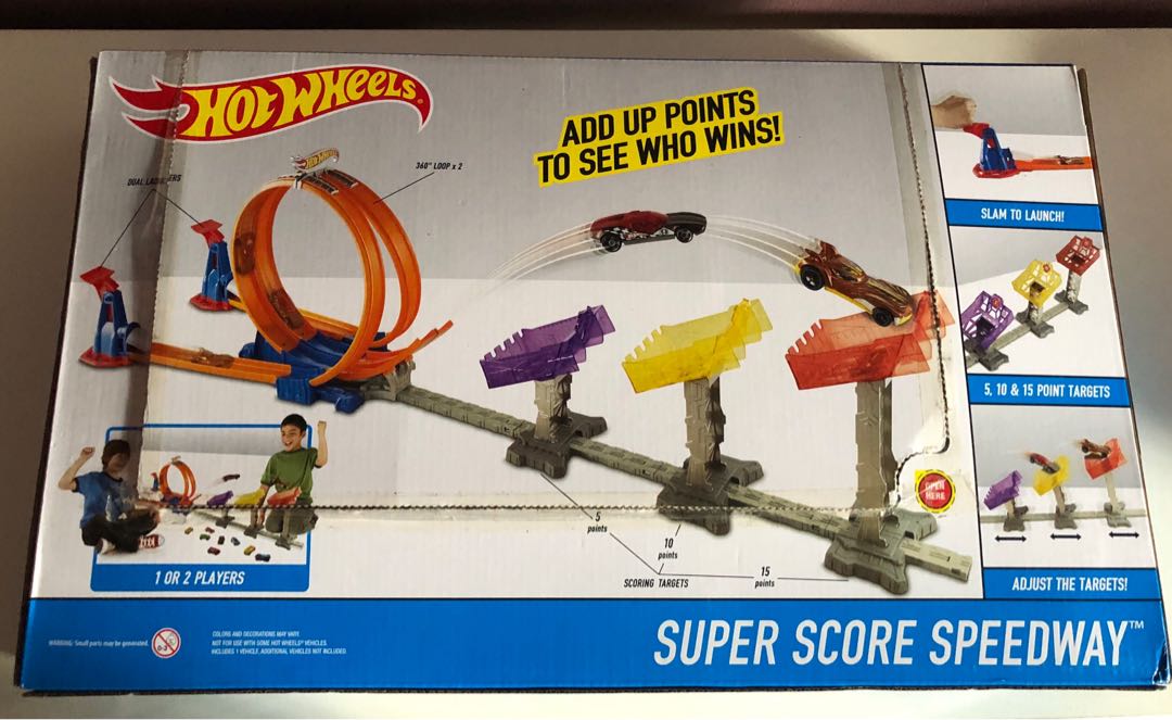 Hot Wheels Super Score Speedway, Hobbies & Toys, Toys & Games on Carousell