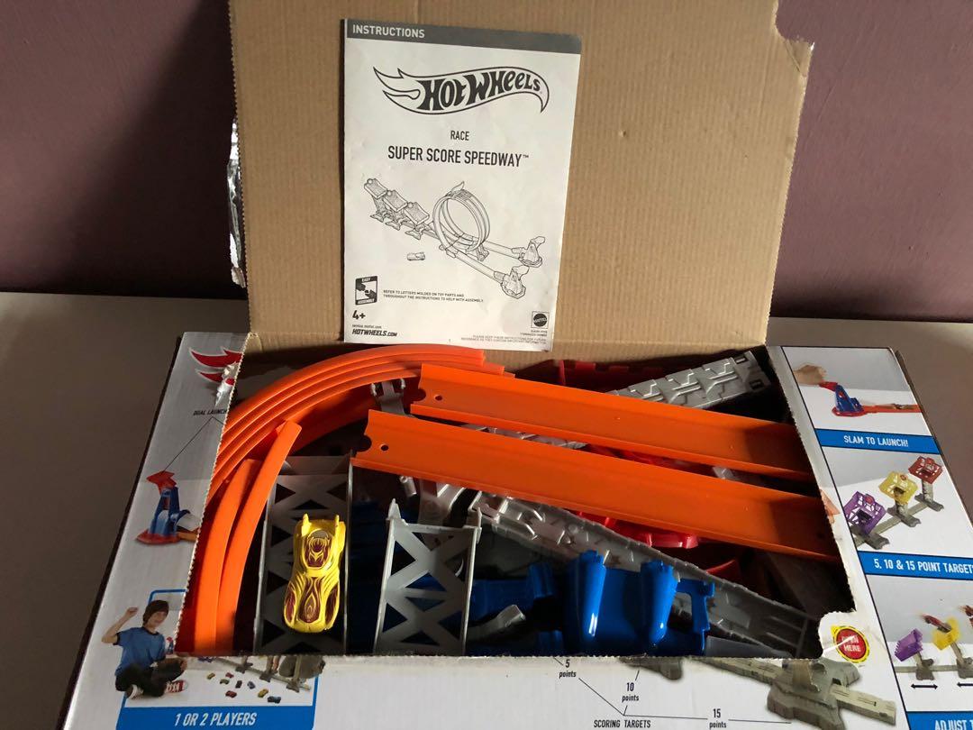 Hot Wheels Super Score Speedway, Hobbies & Toys, Toys & Games on Carousell