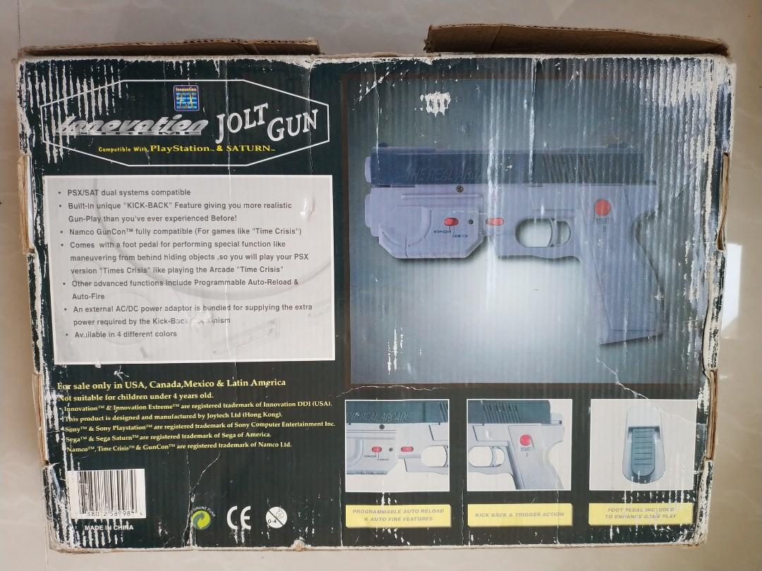 Innovation Jolt Gun SS PS 通用, 電子遊戲, 遊戲機配件, 手掣 - Carousell