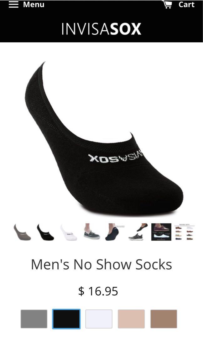 Invisible Men Socks (Invisasox), Men's Fashion, Footwear, Casual shoes ...