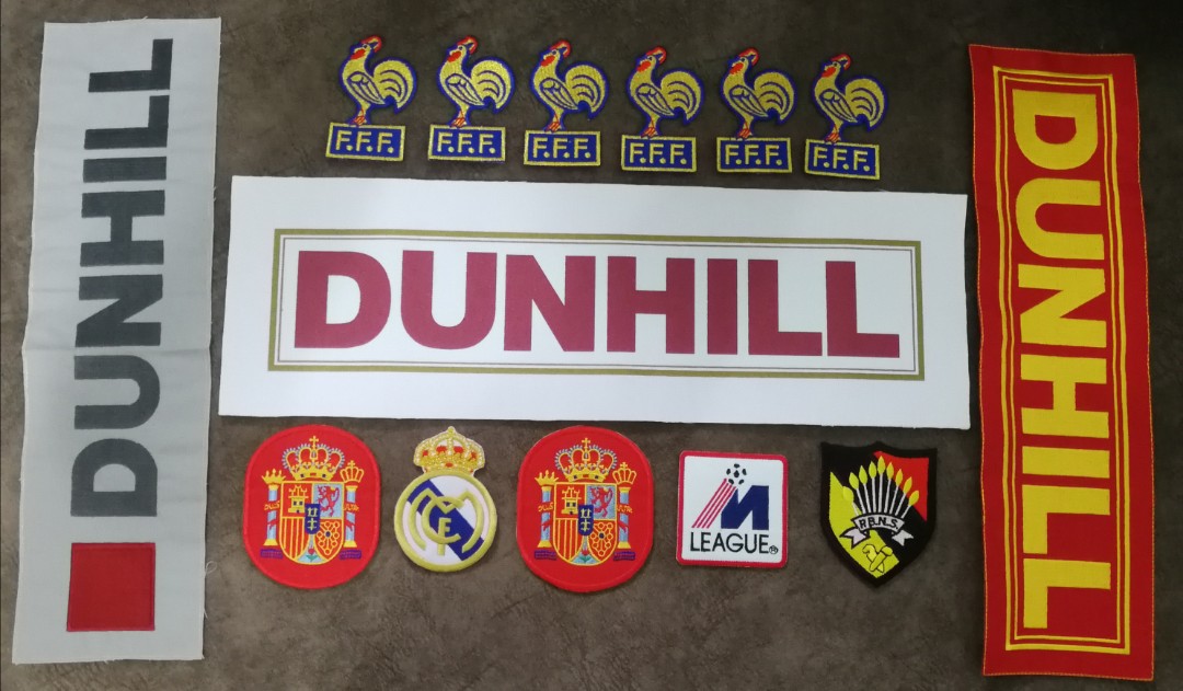 Jersey Jersi Patch Crest Logo Symbol Flag Dunhill Sponsor, Men's ...