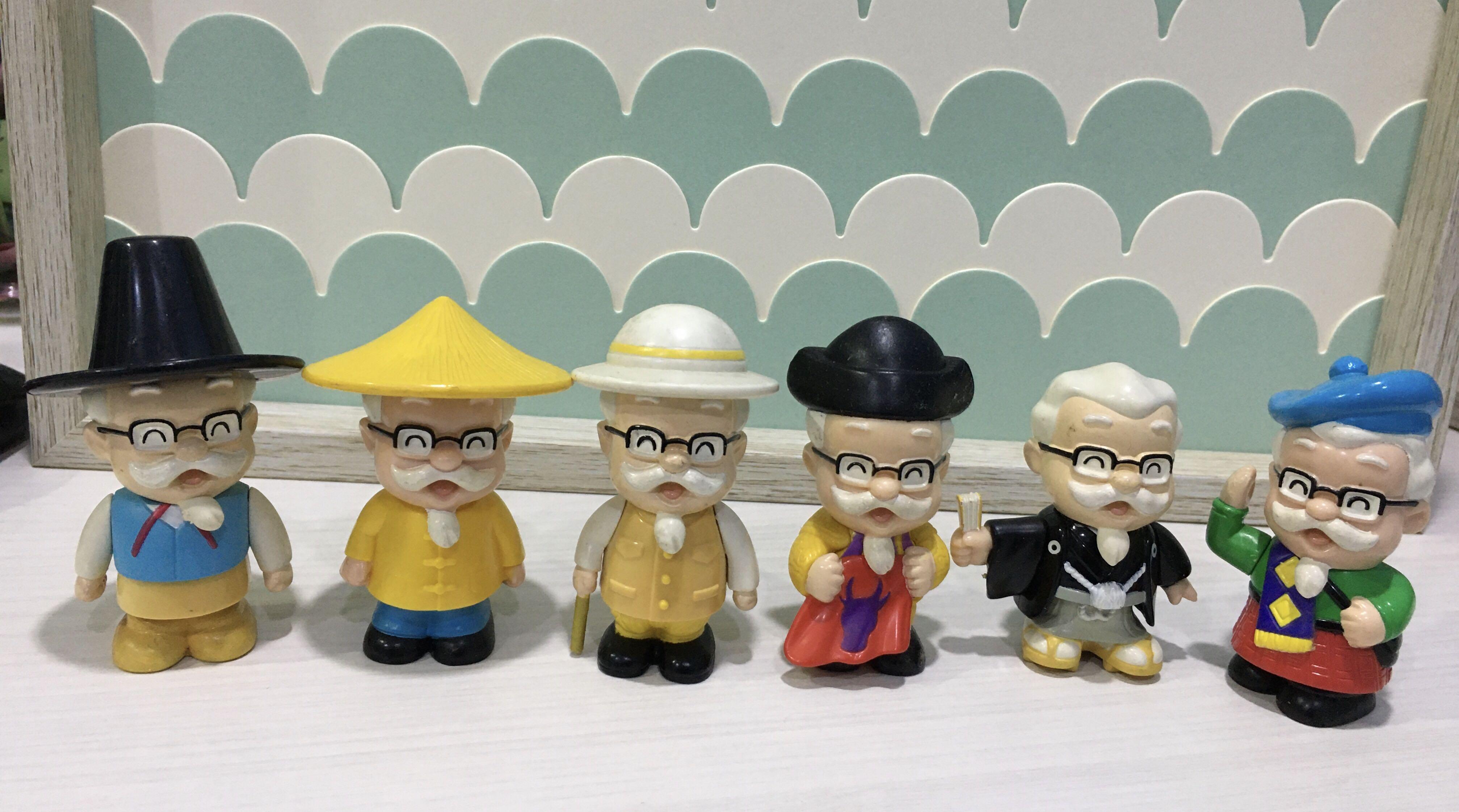KFC Mr Colonel Sanders Toy Figures, Hobbies & Toys, Collectibles ...
