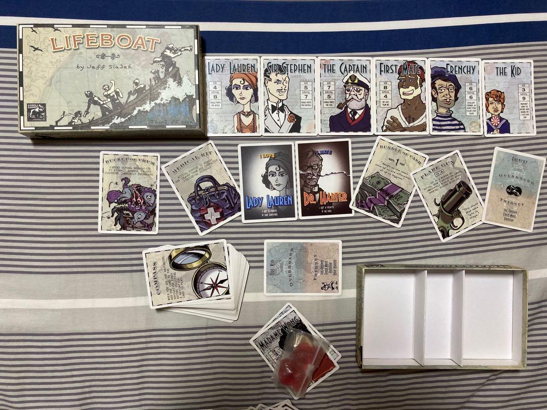 Lifeboat Survivor Card Game - Complete Edition, Hobbies & Toys, Toys ...