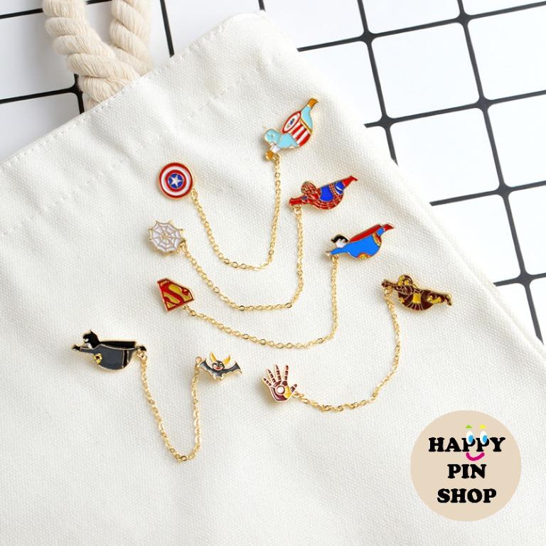 Marvel: Groot, Venom, Infinity Gauntlet (Thanos); Plump Superhero chain ...