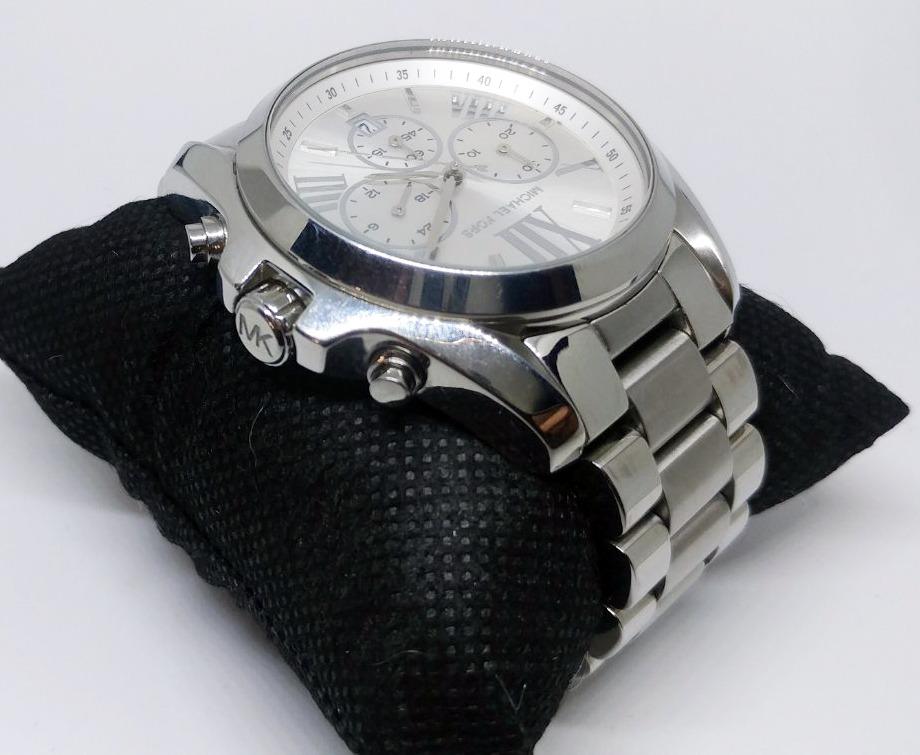 Michael Kors Bradshaw Chronograph Silver-tone Ladies MK5535 Watch ...