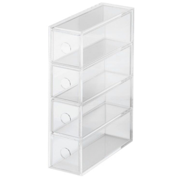 Muji-inspired Acrylic 4 Drawers set, Everything Else on Carousell