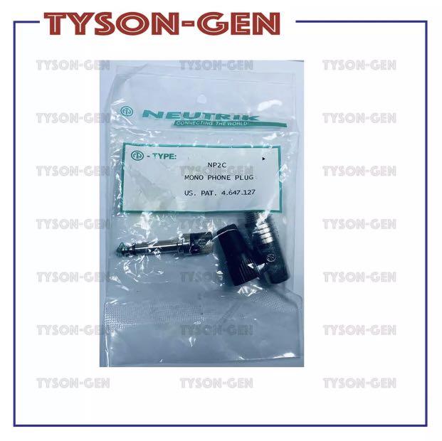 NEUTRIK PL55 Mono Plug, Audio, Other Audio Equipment on Carousell