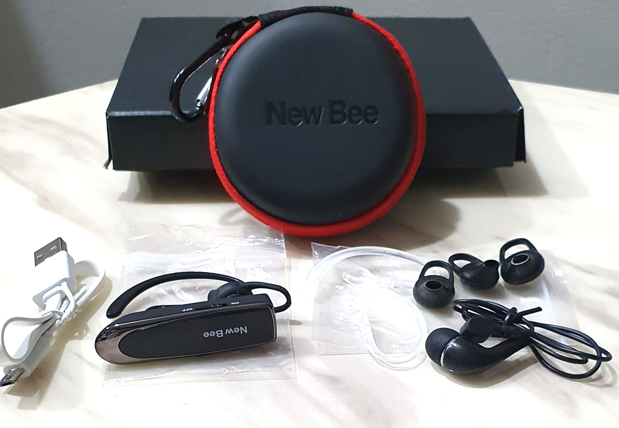 New Bee Bluetooth Earpiece wireless handshake handset, Audio, Earphones ...