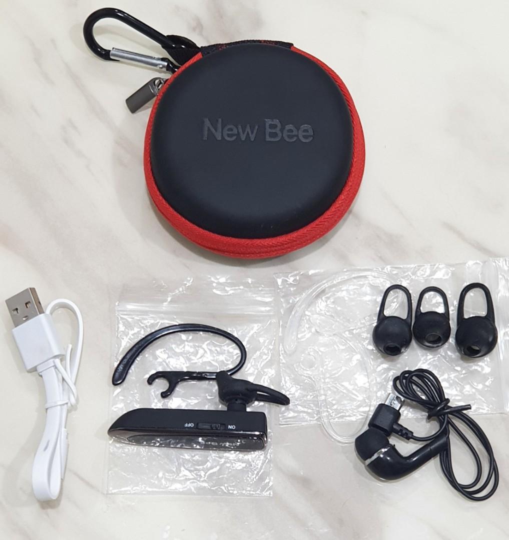 New Bee Bluetooth Earpiece wireless handshake handset, Audio, Earphones ...