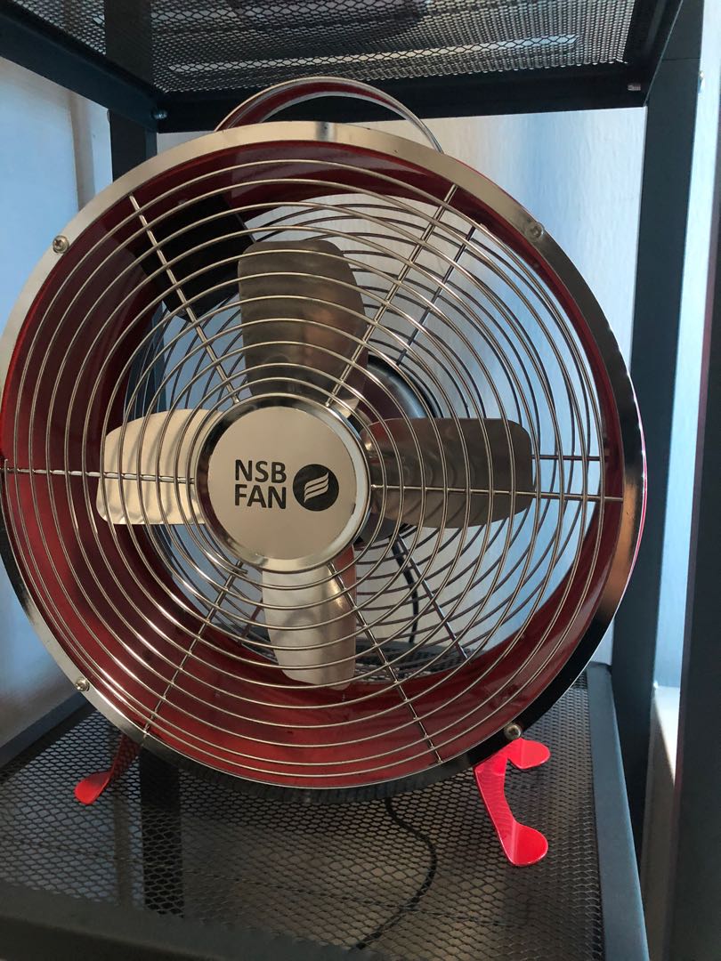 NSB Retro Table Fan, Furniture & Home Living, Lighting & Fans, Fans on ...