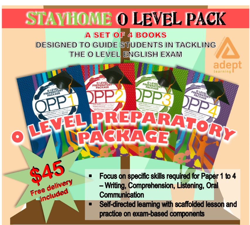 O Level Upper Secondary 3 / 4 / 5 English Assessment Exam Practice ...