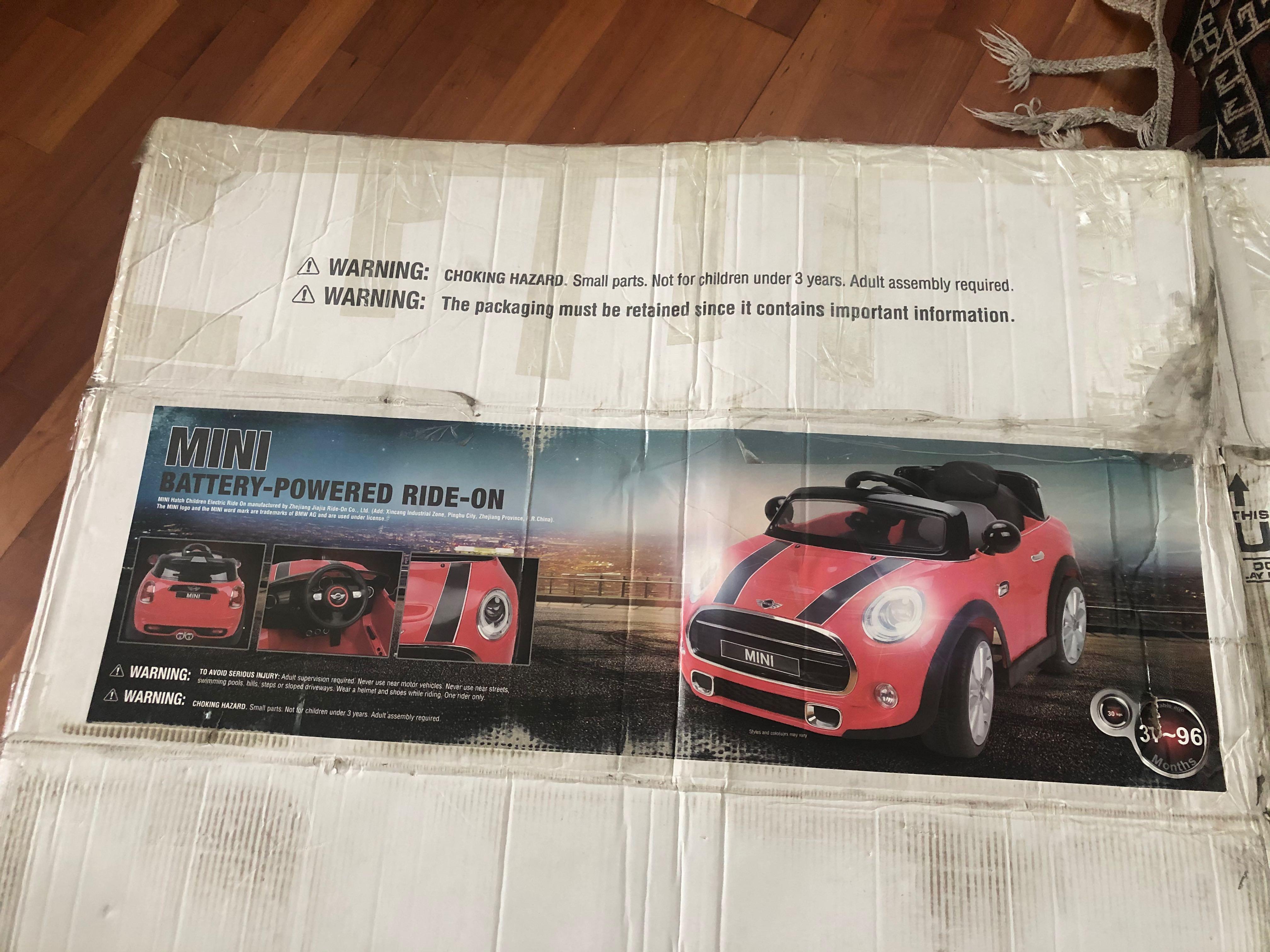 Original Mini Cooper Electric Car, Hobbies & Toys, Toys & Games on ...