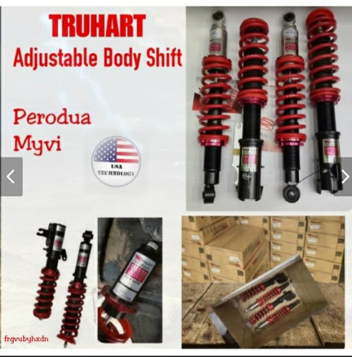 Perodua myvi fully adjustable truhart USA, Auto Accessories on Carousell