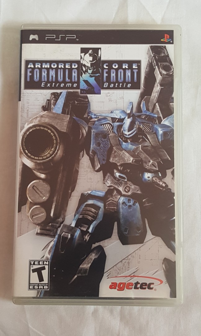 PlayStation PSP Armored Core Formula Front Extreme Battle, Video Gaming ...