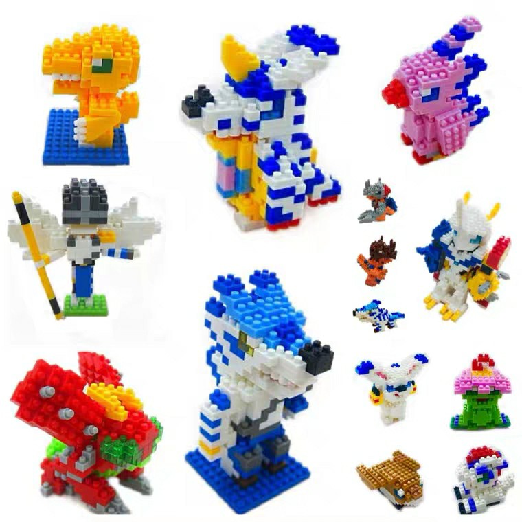 Preorder : Digimon Nanoblock, Hobbies & Toys, Toys & Games on Carousell