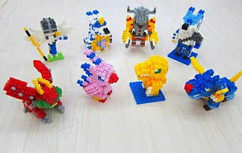 Preorder : Digimon Nanoblock, Hobbies & Toys, Toys & Games on Carousell