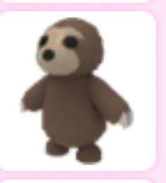 Roblox Adopt Me - Sloth, Video Gaming, Gaming Accessories, Game Gift ...