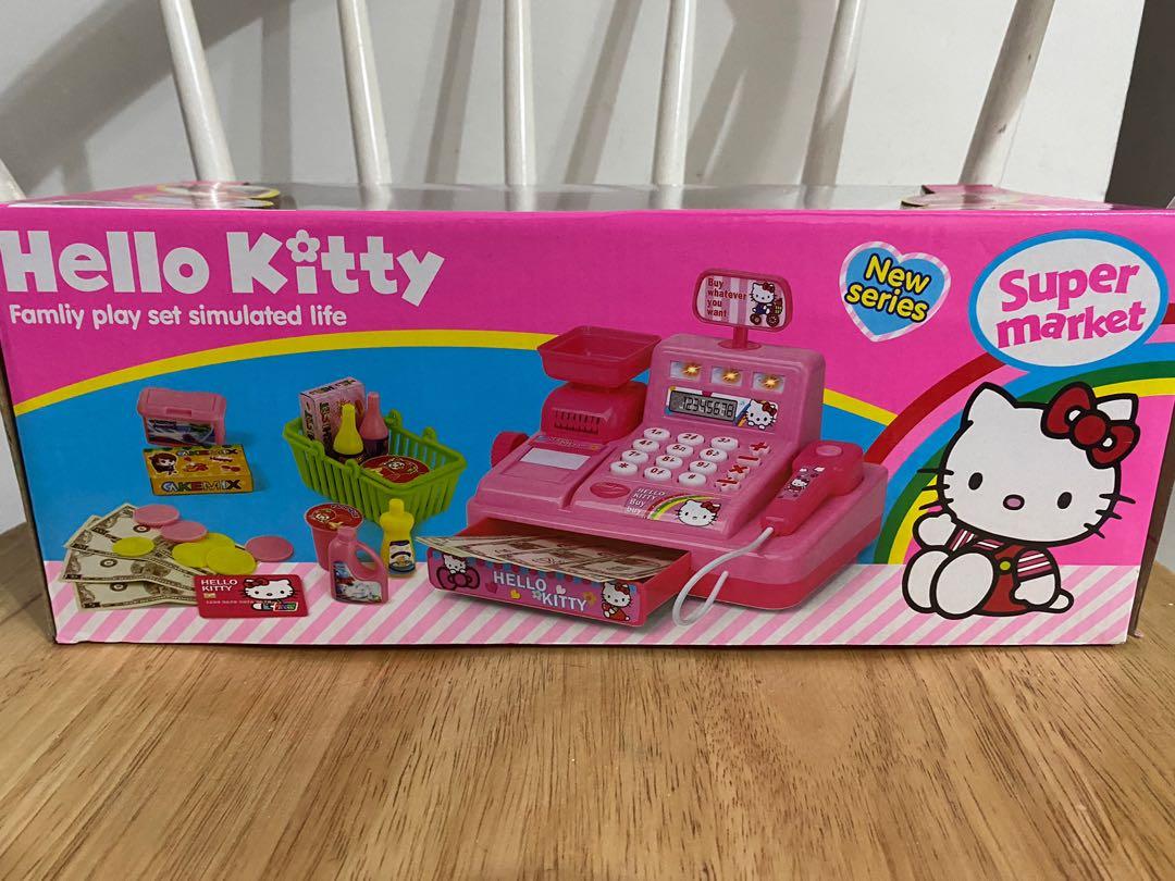 Sales ! Hello Kitty Cash Register Machine -Set A, Babies & Kids, Toys ...