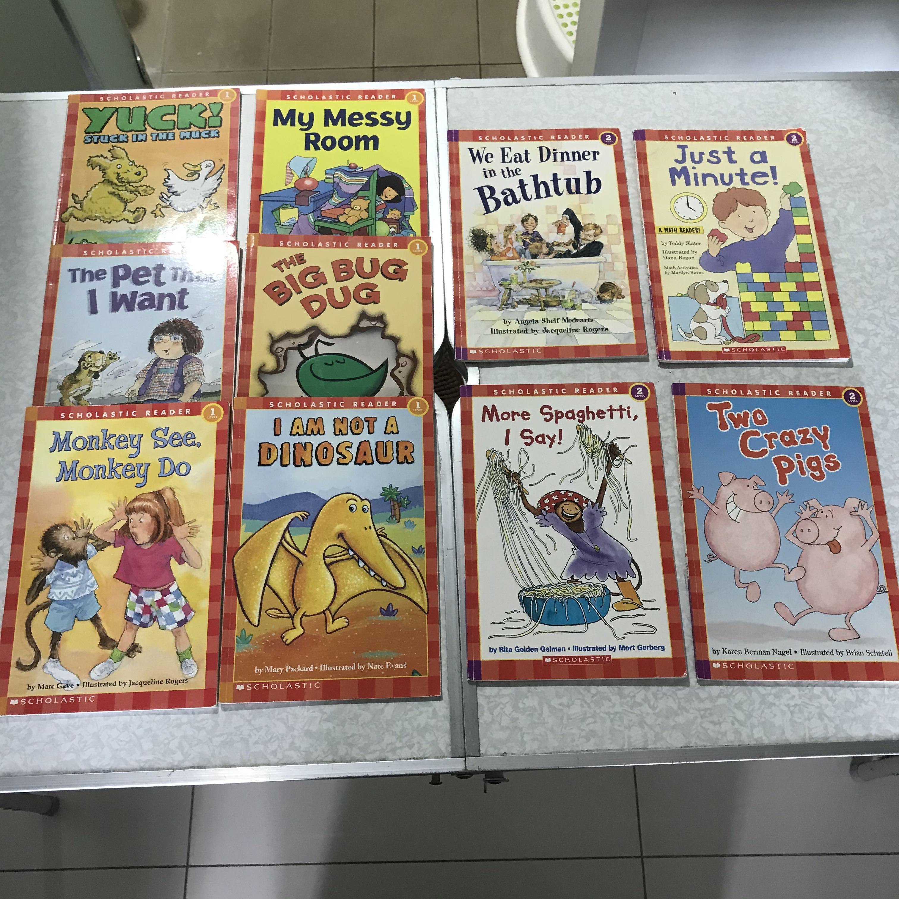 Scholastic Level 1 and 2 Readers, Hobbies & Toys, Books & Magazines ...