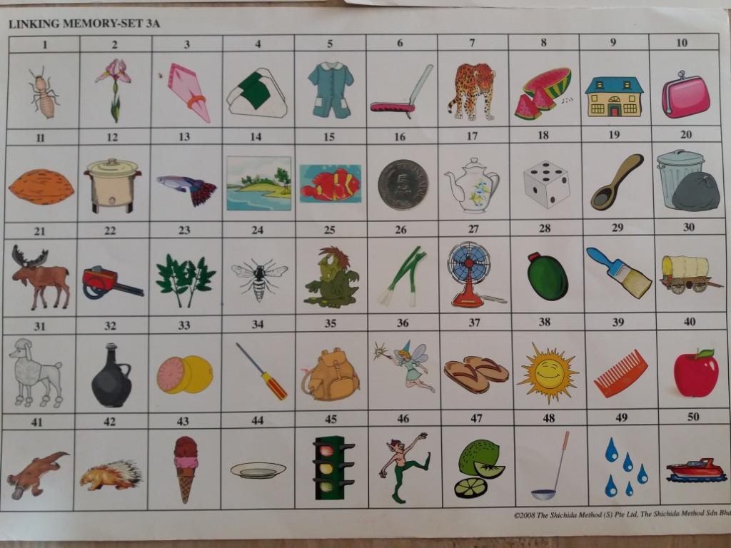 Shichida Tensai Linking Memory Set A, Hobbies & Toys, Books & Magazines ...