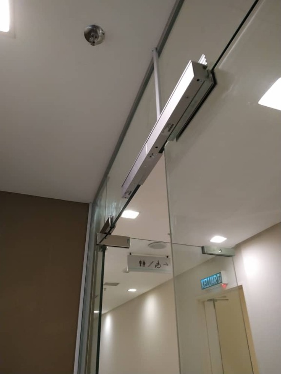 SISTEM MAGNET PINTU KACA l magnetic lock system, Services, Others on ...