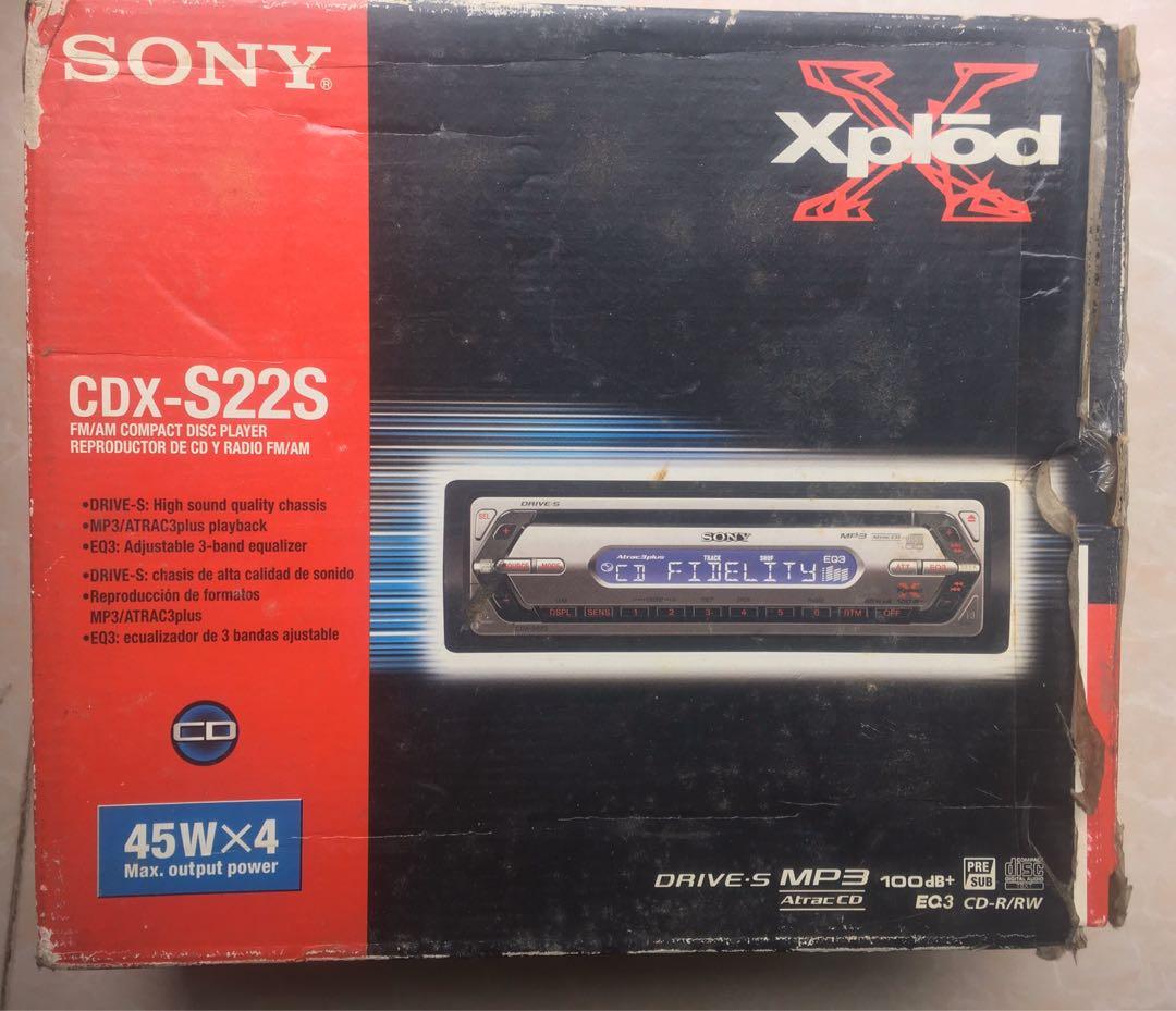 Sony Xplod player, Auto Accessories on Carousell
