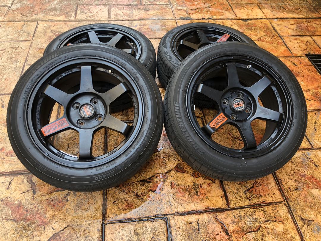 Sport Rim TE37 SL 16, Auto Accessories on Carousell