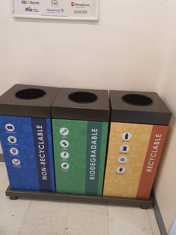 Stainless waste segregation trashbin, Commercial & Industrial ...