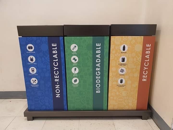 Stainless waste segregation trashbin, Commercial & Industrial ...